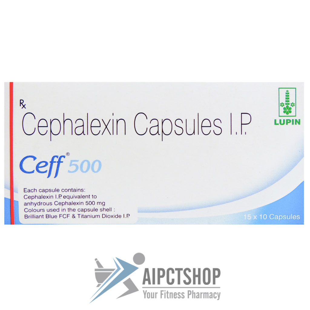 Buy Ceff (Cephalexin) 500 mg 150 tablets online - aipctshop.com