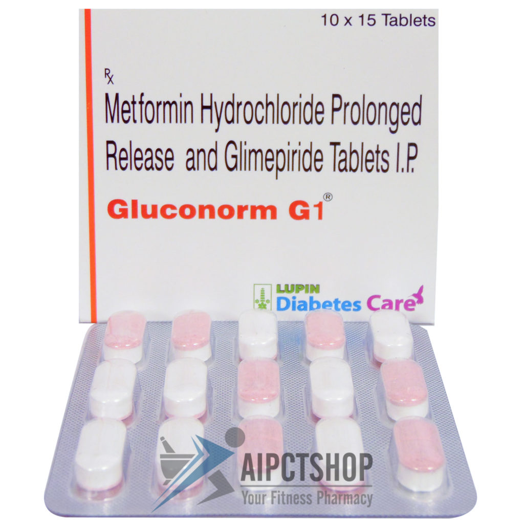 Buy Gluconorm (Glimepride and Metformin) 150 tab online - aipctshop.com