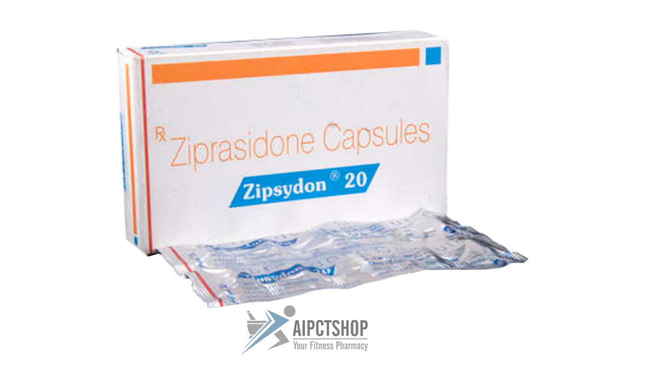 Buy Zipsydon (ziprasidone) 20 mg 50 tablet online - aipctshop.com