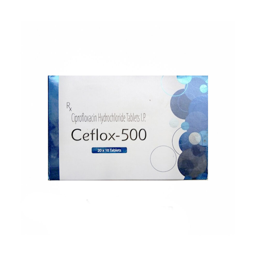 Buy Ceflox (Ciprofloxacin) 500 mg 10 tablets online - aipctshop.com