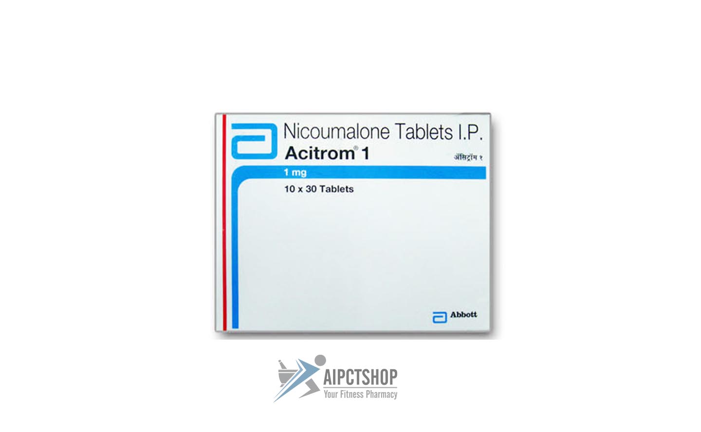 Buy Acitrom (Nicoumalone) 1 mg 300 tablets online - Aipctshop.com