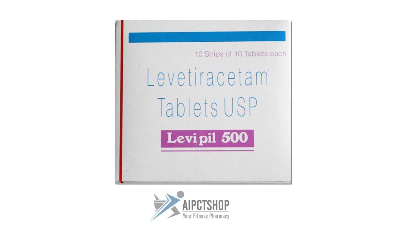 Buy Levipil (Levetiracetam) 500 mg 100 tablets online - aipctshop.com