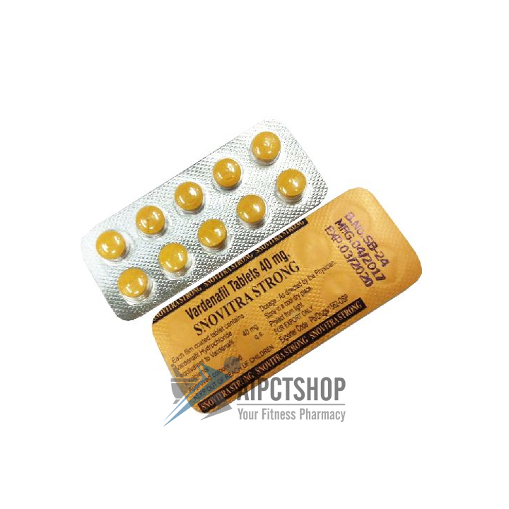 Buy Snovitra Strong (Vardenafil) 40 mg 10 tablet online - aipctshop.com