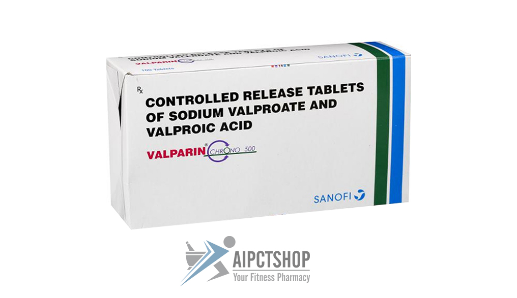 Buy Valparin (Sodium Valproate) 500 mg 100 tablet online - Aipctshop.com