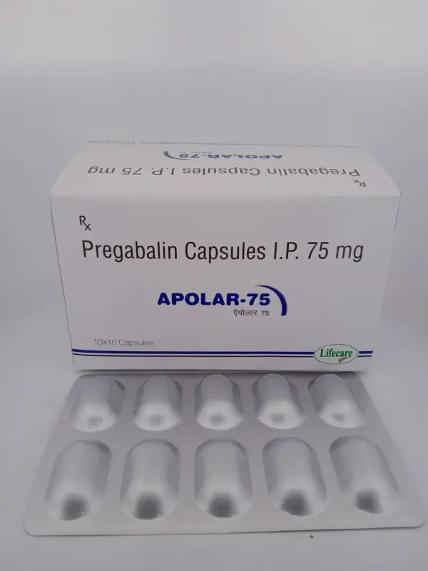 APOLAR 75 MG - 10 TABLETS - Aipctshop APOLAR 75: Comprehensive Relief ...