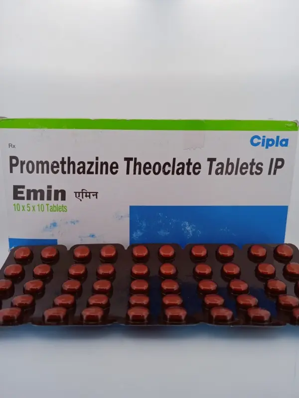 EMIN 25 MG - 10 TABLET - Aipctshop EMIN 25mg: Relief for Allergies ...