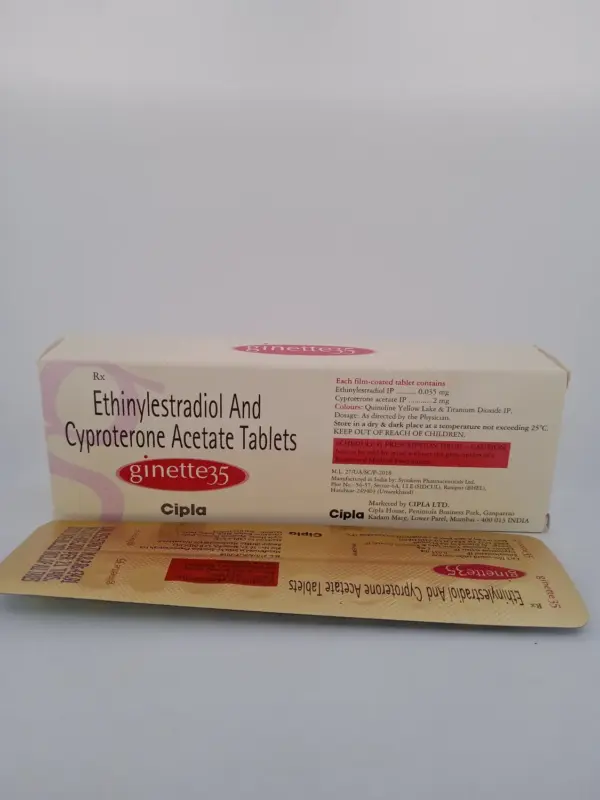 GINETTE 35MG - 21 TABLETS - Aipctshop Experience Hormonal Balance with ...