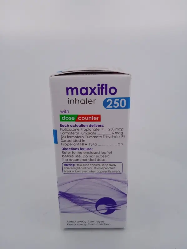 MAXIFLO 250 - 1 INHALER - Aipctshop MAXIFLO 250 INHALER - Effective ...