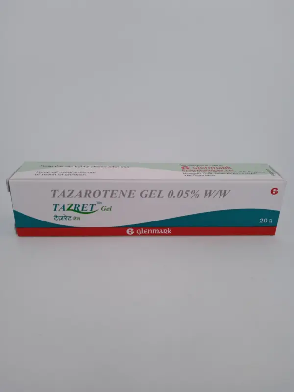 TAZRET GEL - 1 TUBE OF 20GM - Aipctshop Effective Treatment for Acne ...