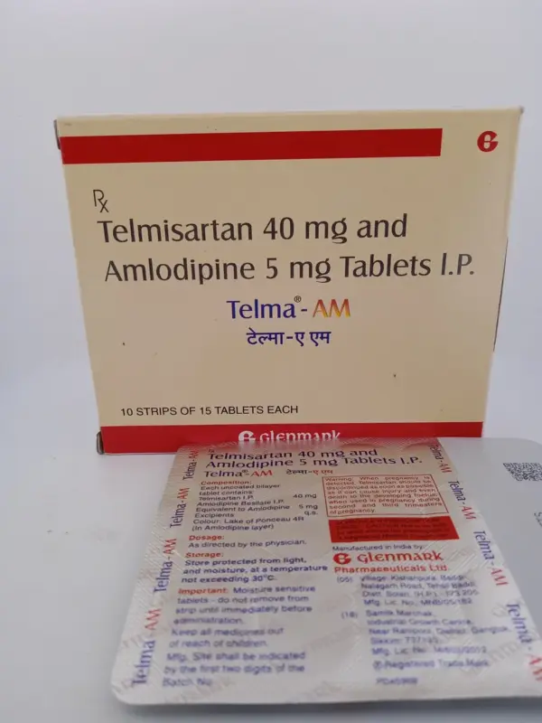 TELMA-AM - 15 TABLETS - Aipctshop TELMA-AM – Advanced Hypertension ...