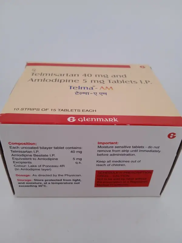 TELMA-AM - 15 TABLETS - Aipctshop TELMA-AM – Advanced Hypertension ...
